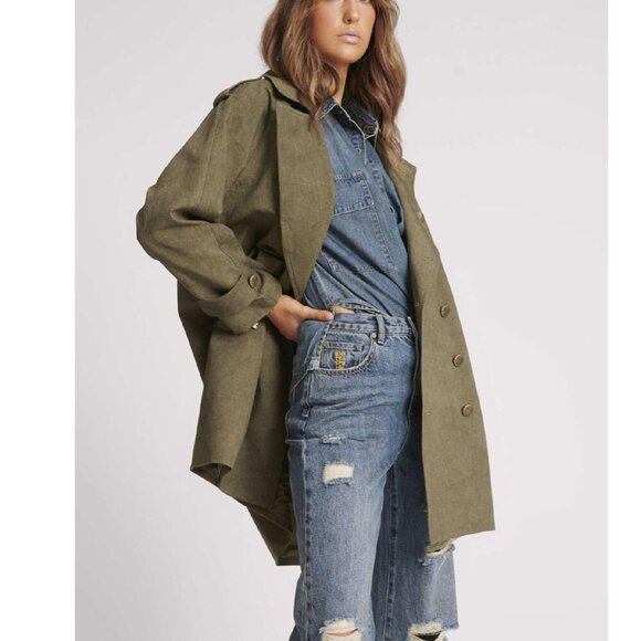 One Teaspoon | Jackets & Coats | One Teaspoon French Military Coat ...